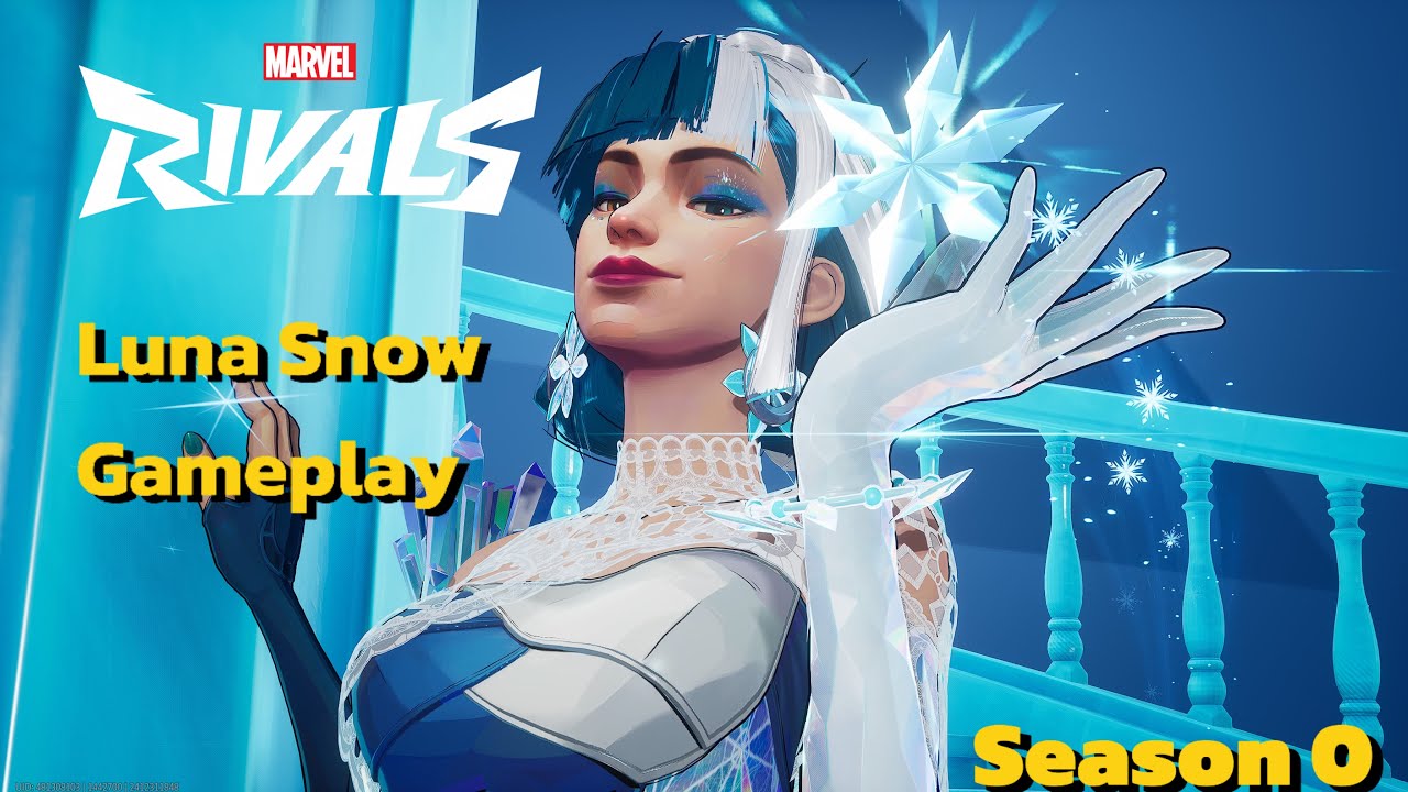 30 MINUTES OF LUNA SNOW GAMEPLAY | MARVEL RIVALS | SEASON 0 - YouTube