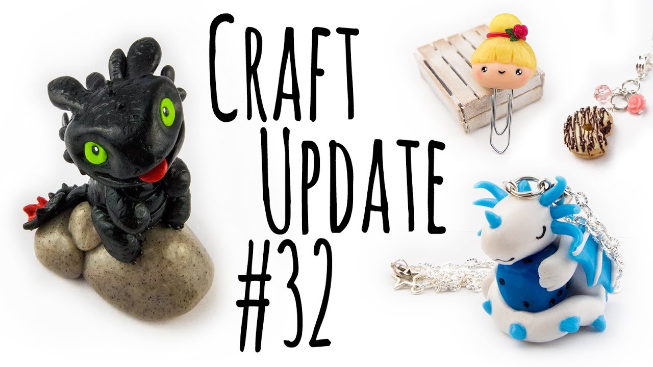 Craft Update #32 | Fimo Inspirationen | Polymer Clay - YouTube