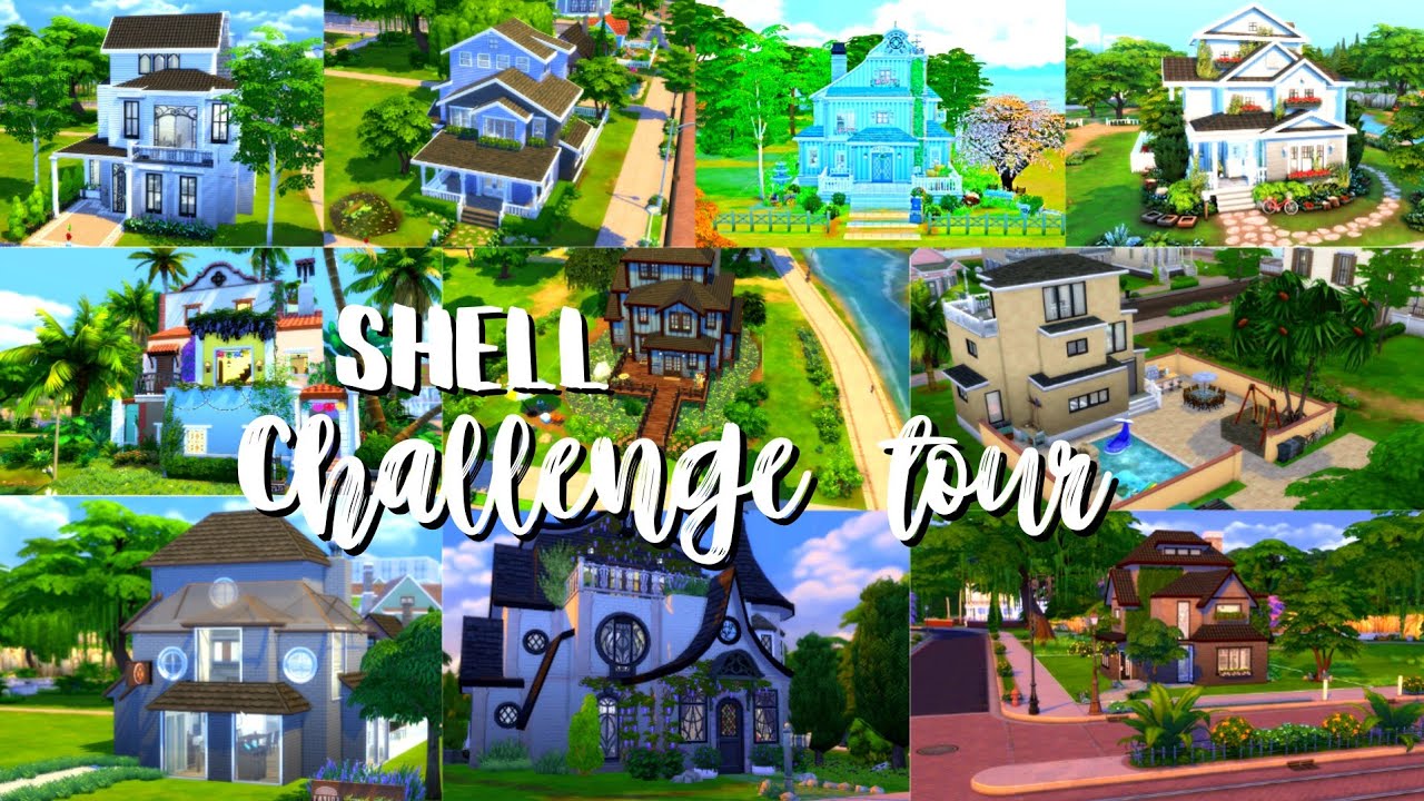 TOURING YOUR INCREDIBLE BUILDS 🏡 | Sims 4 Ideas Shellchallenge 1 - YouTube