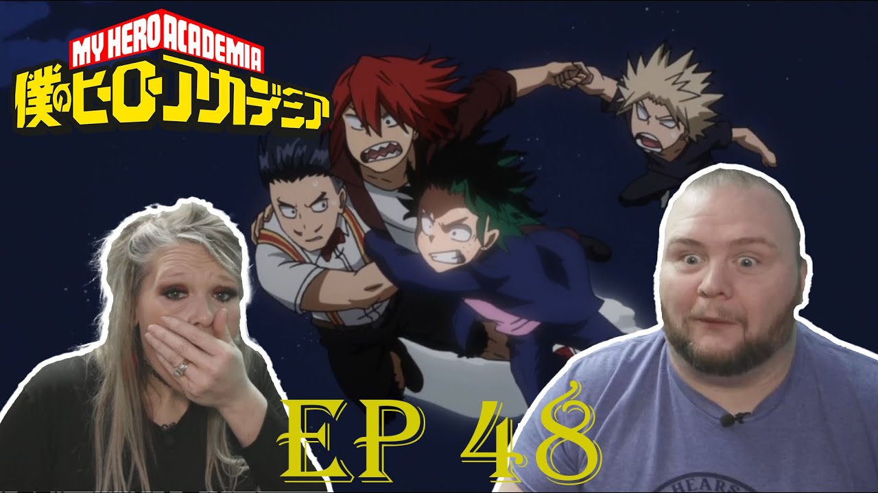 MY HERO ACADEMIA EP 48 REACTION | Symbol of Peace - YouTube