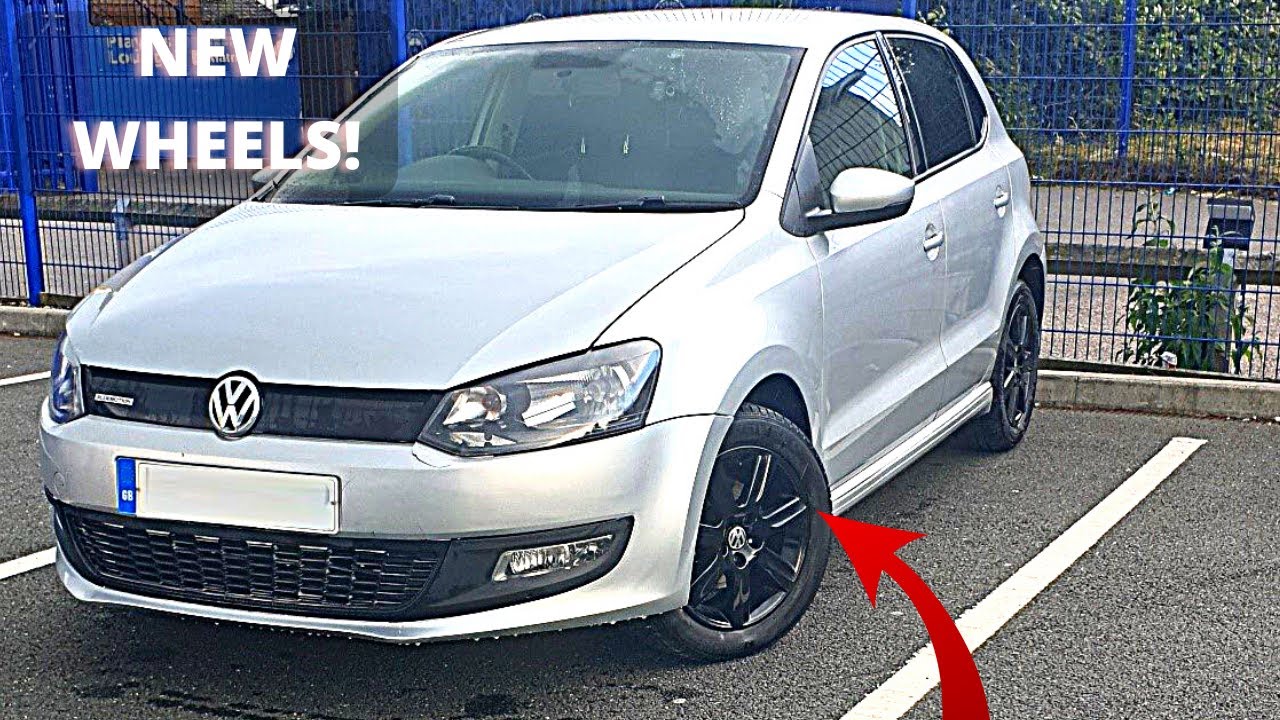 Volkswagen Polo MK5 6R New Wheels Install - YouTube