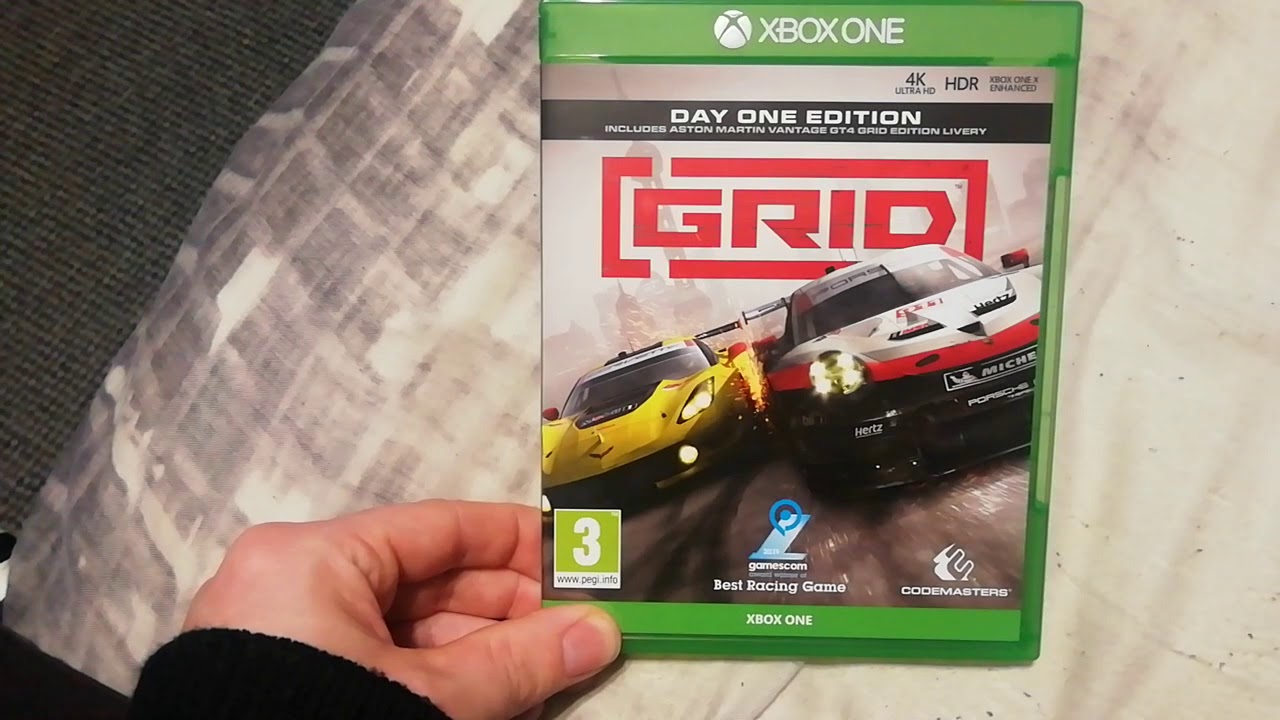 GRID (Xbox One) Unboxing - YouTube