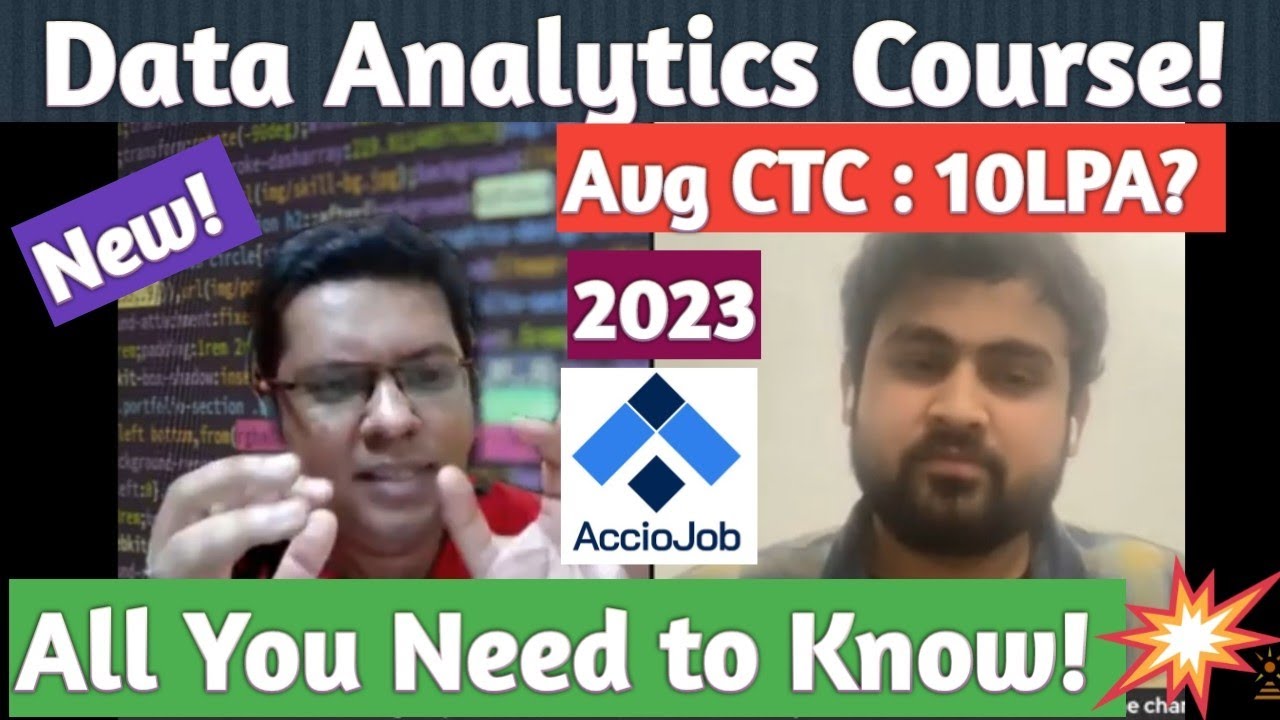 @acciojob Data Analytics BootCamp | Best Data Science BootCamp 2023 | AccioJob Data Analytics ...