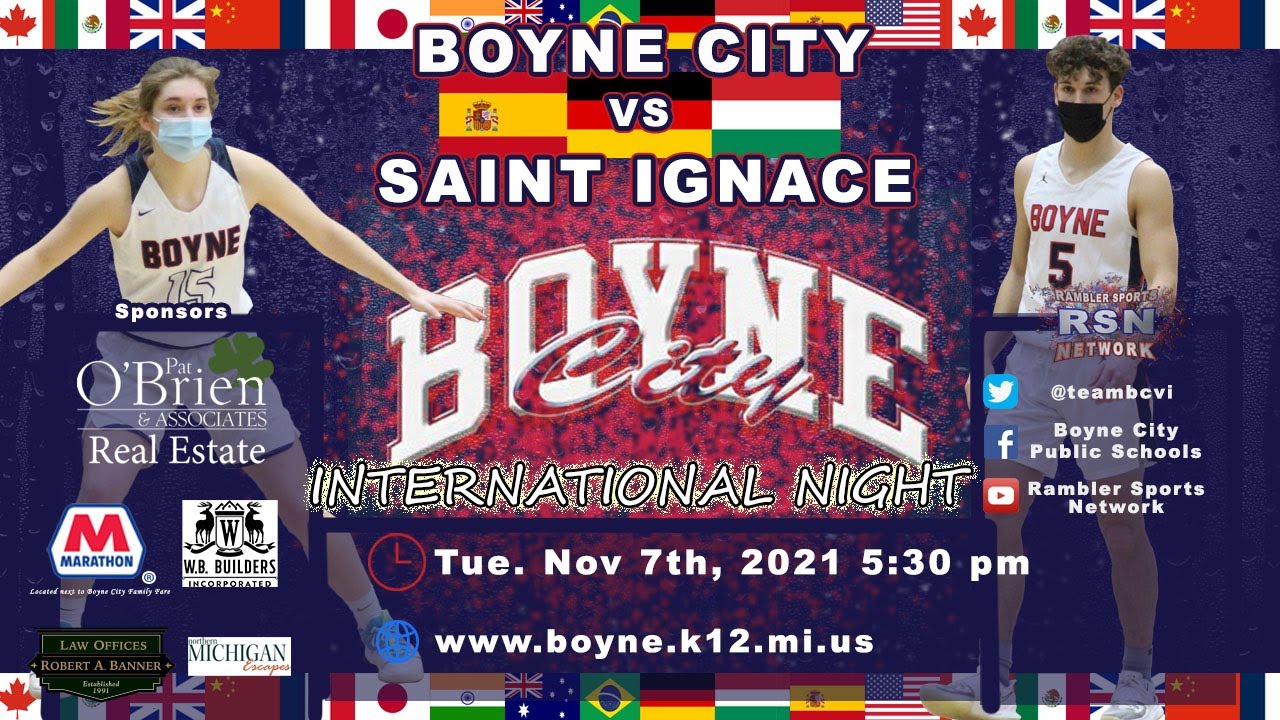 Boyne City vs St. Ignace Boys & Girls Home Basketball Opener 12.7.21 ...