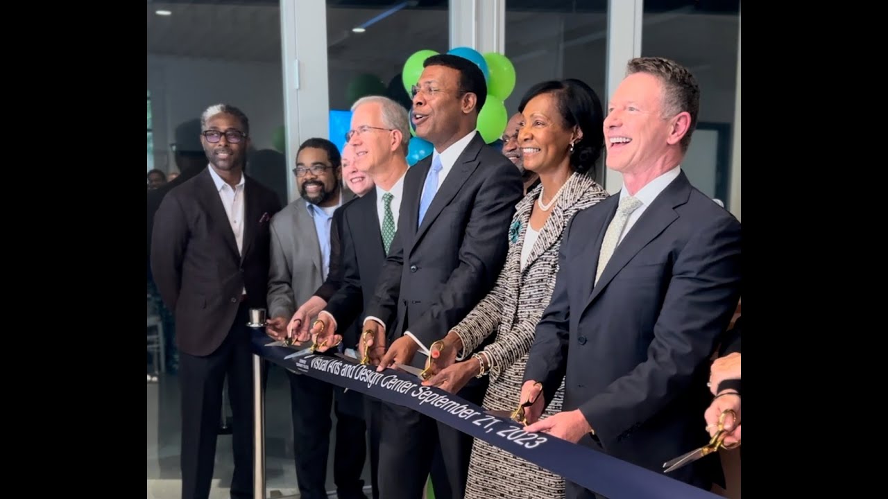 TCC Visual Arts & Design Center Grand Opening - YouTube