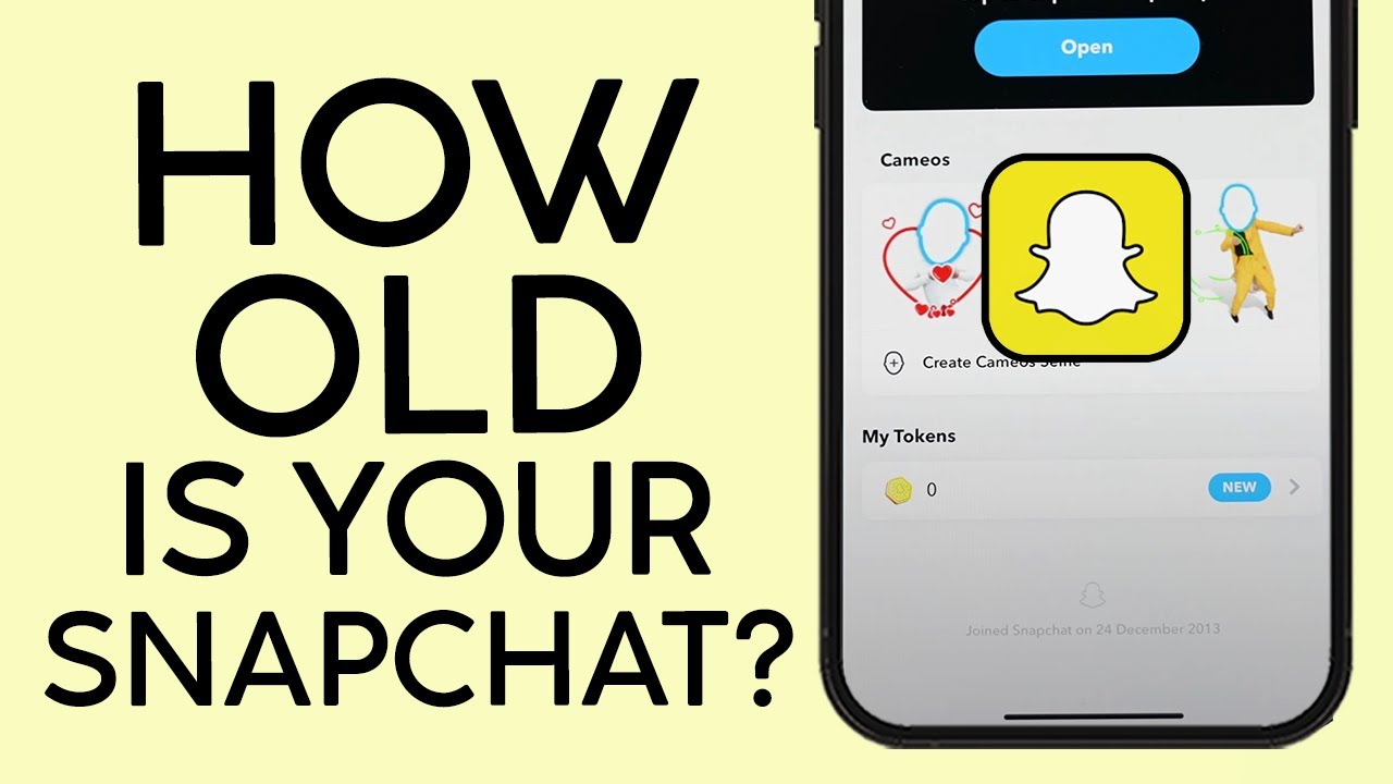 How to Find Out How Old Your Snapchat Account Is? When Did you Join ...