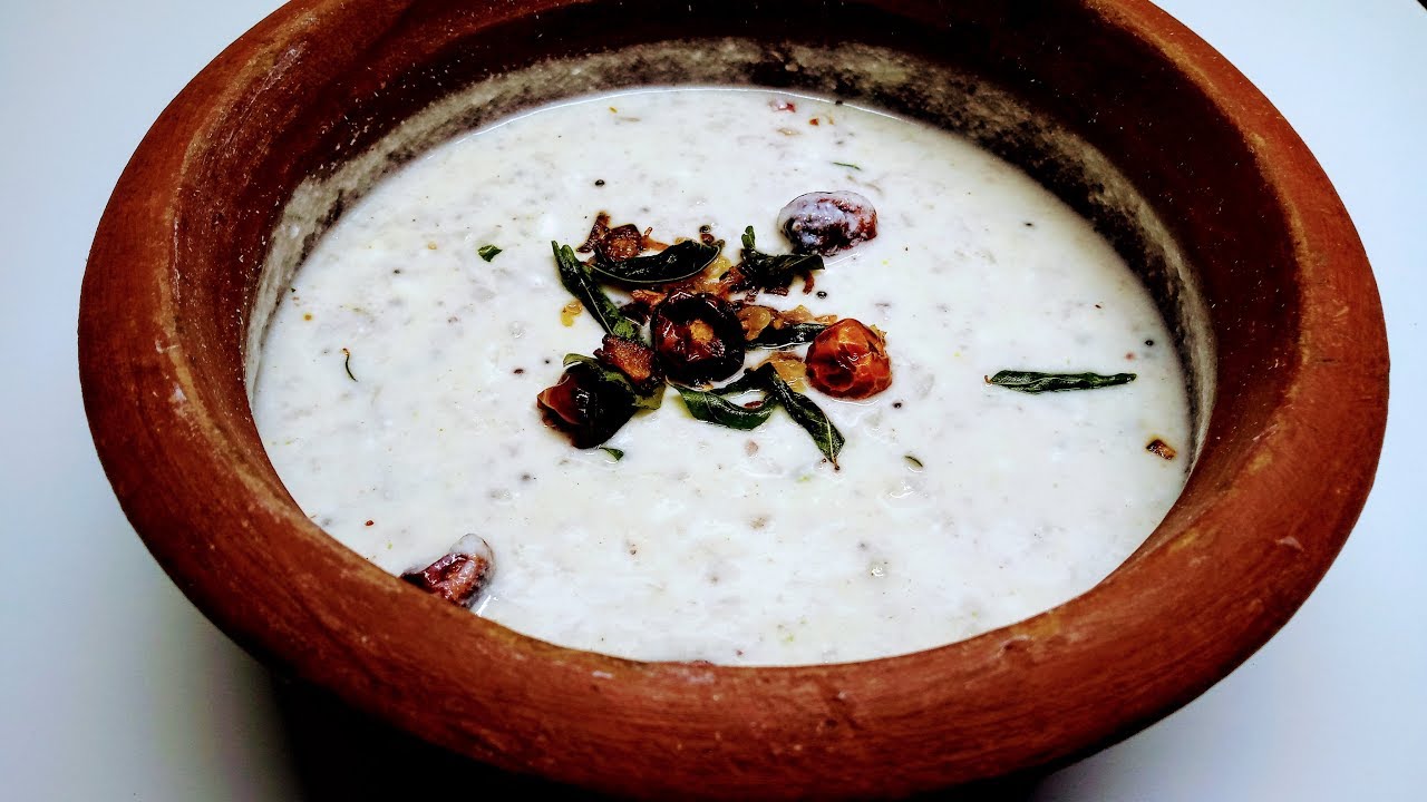 Vazha Pindi Pachadi Recipe | വാഴപിണ്ടി പച്ചടി | Plantain stem Raita ...