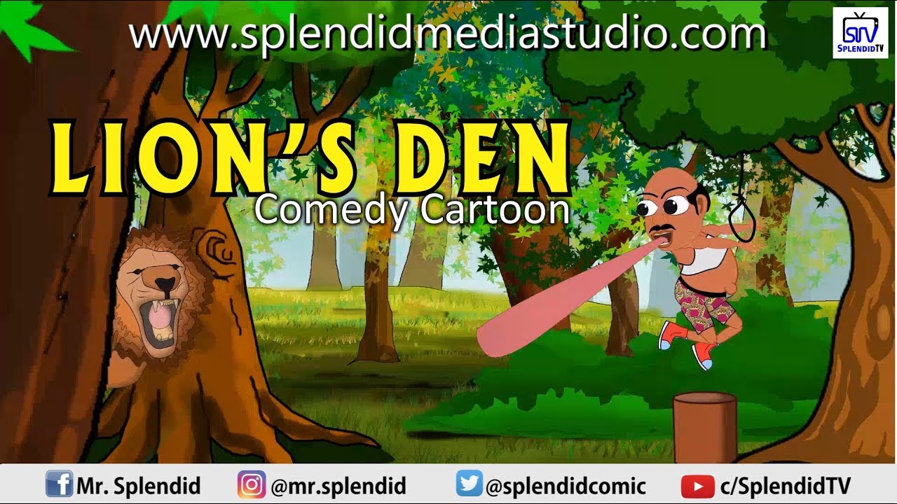 THE LION'S DEN; COMEDY CARTOON - YouTube