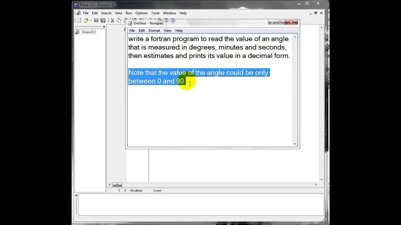 Fortran 02 - ( Format ) - YouTube