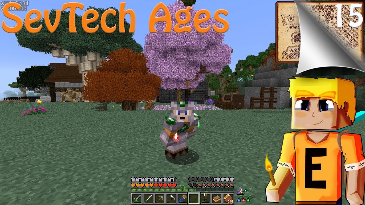 SevTech Ages EP15 - Better Ore Excavation - YouTube