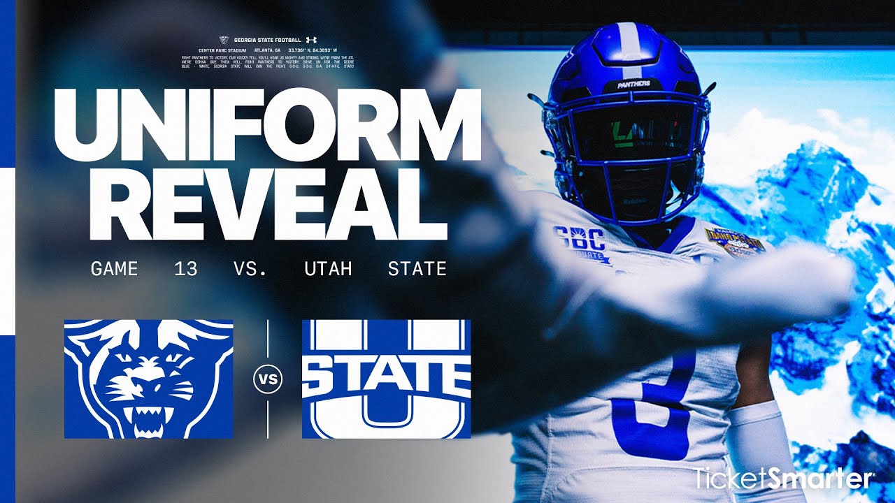 UNIFORM REVEAL: GSU vs. Utah State | Football - YouTube