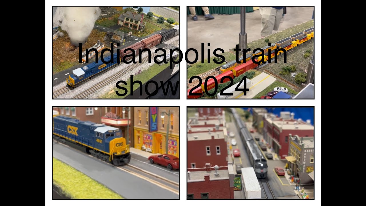 Indianapolis train show 2024 - YouTube