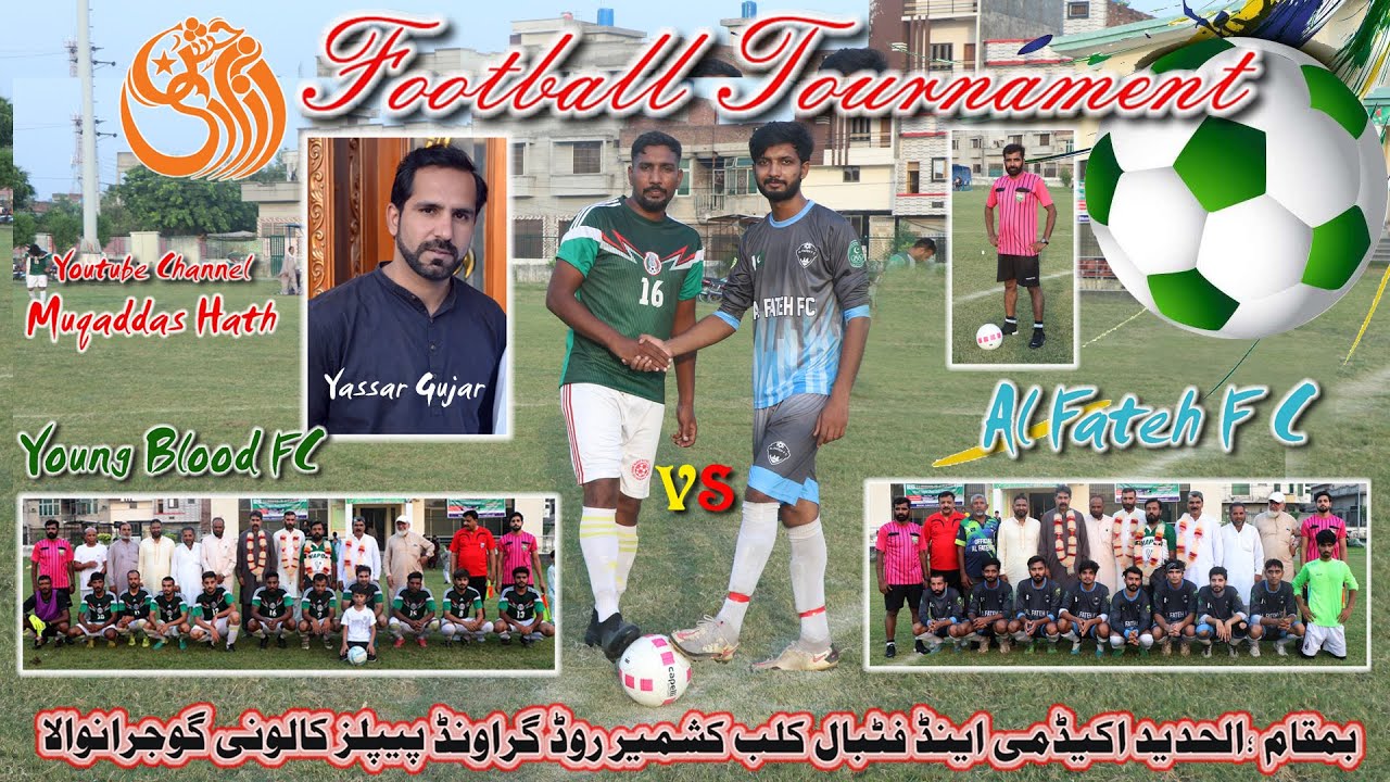 Second Quartar final match between Al Fateh FC vs Young Blood FC Played ...