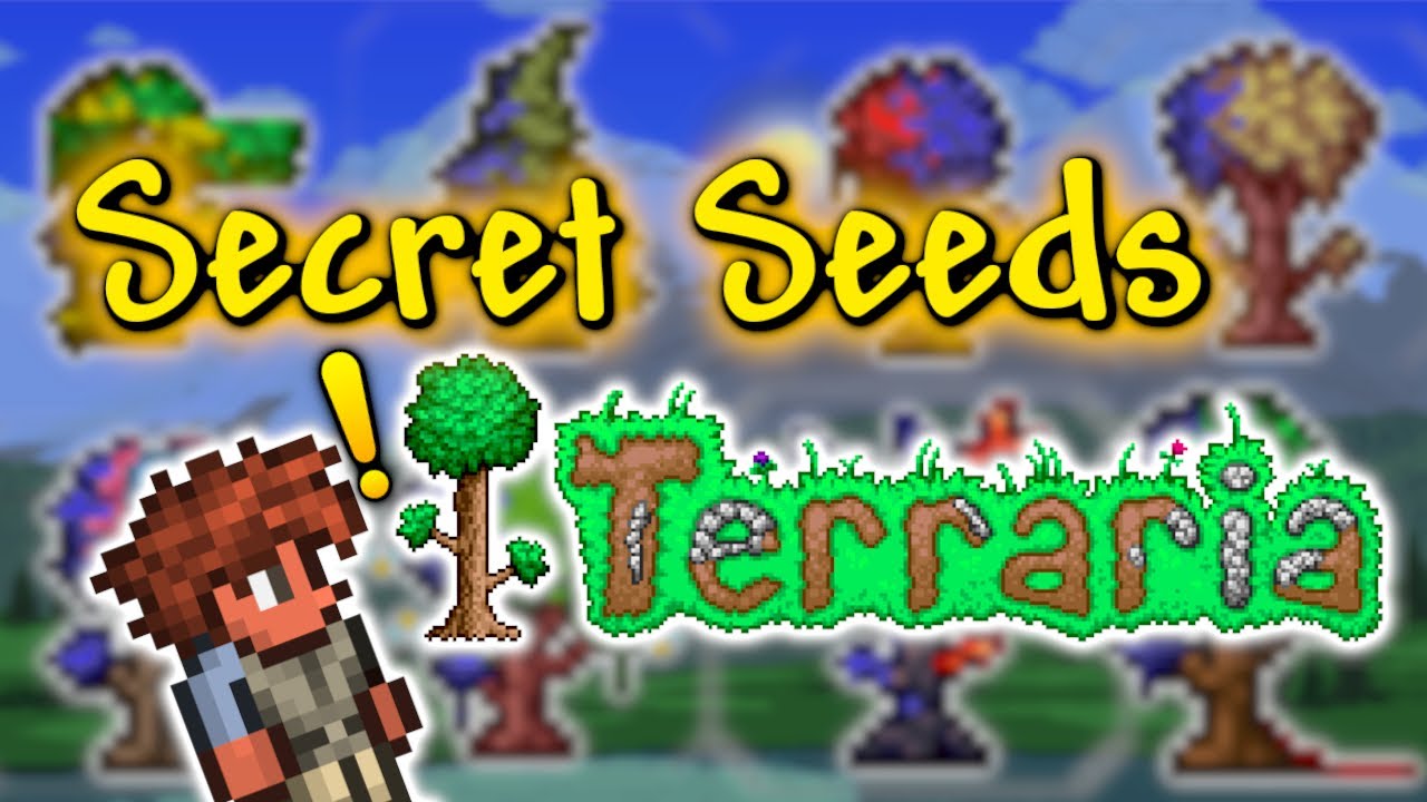 You Need To Try These SECRET Seeds In Terraria - YouTube