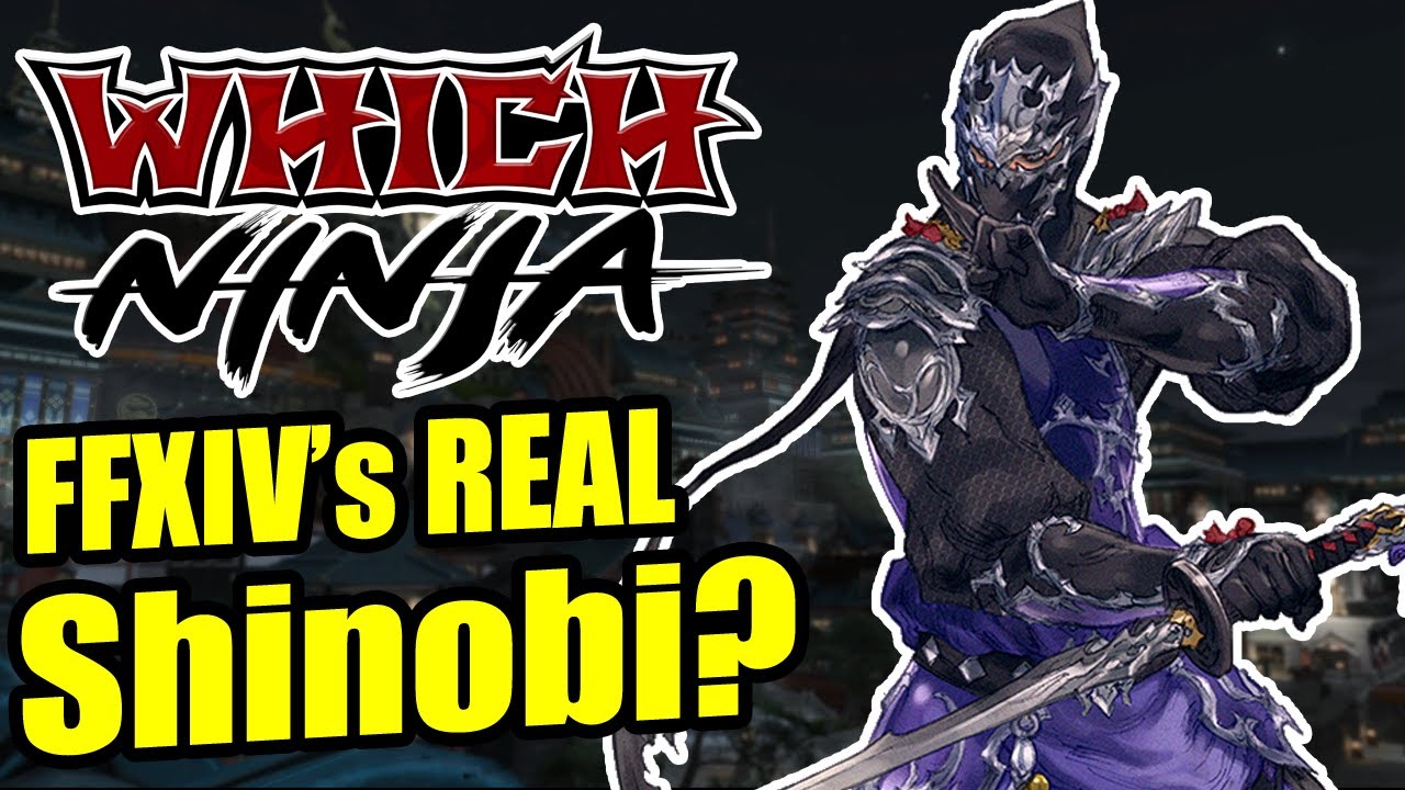 How "Ninja" is Final Fantasy XIV's Ninja Class !? - Which Ninja - YouTube