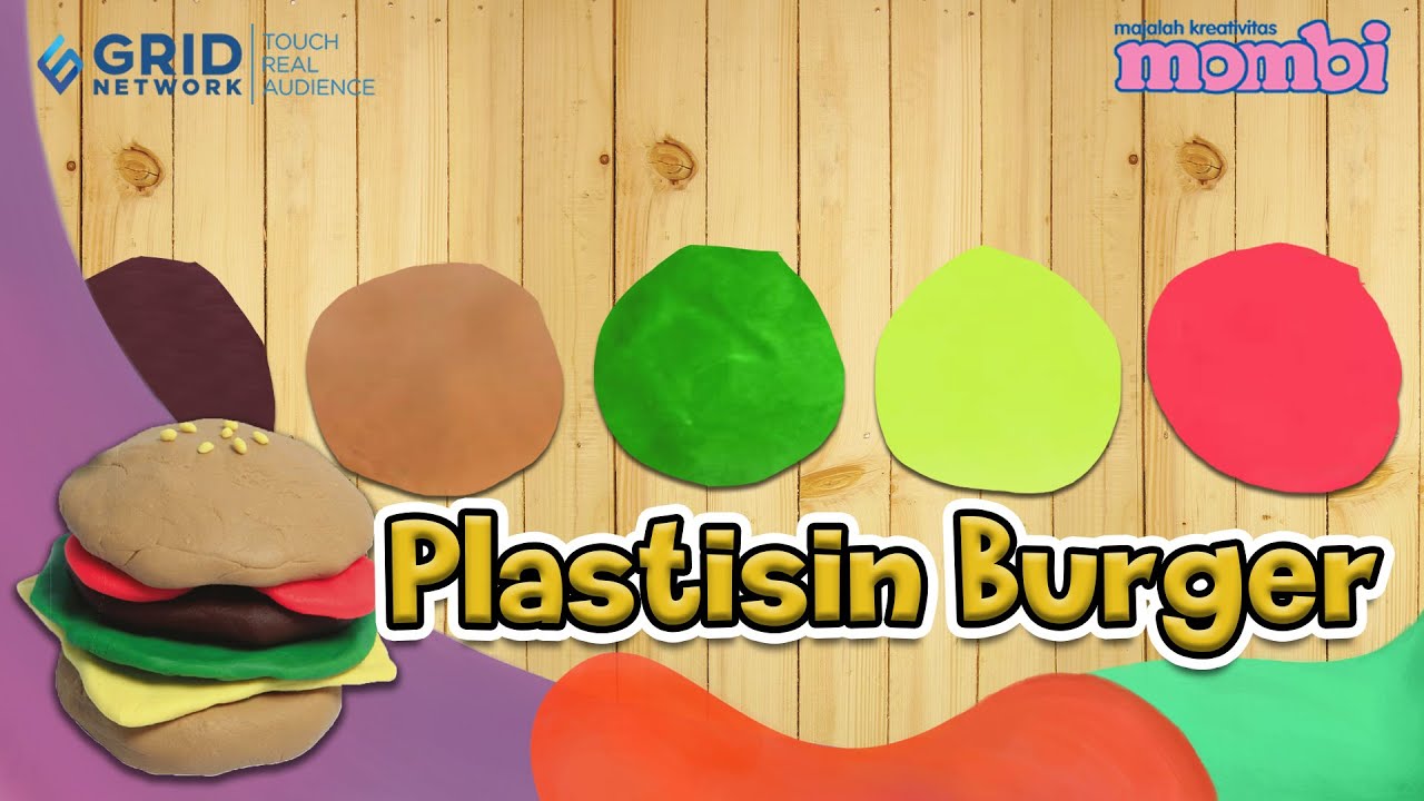 Membuat Plastisin – Burger - YouTube