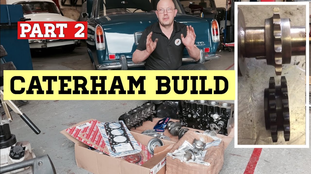 Ford Crossflow Engine Build - Perfect Pistons & Single to Double Timing ...