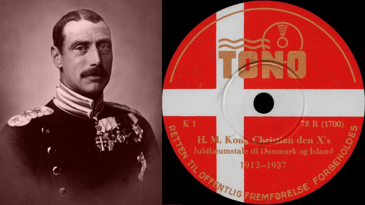 Kong Christian den X's Jubilæumstale til Danmark og Island - 1912 ...