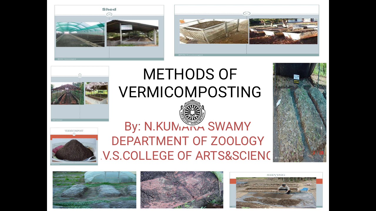 Vermicomposting methods - YouTube