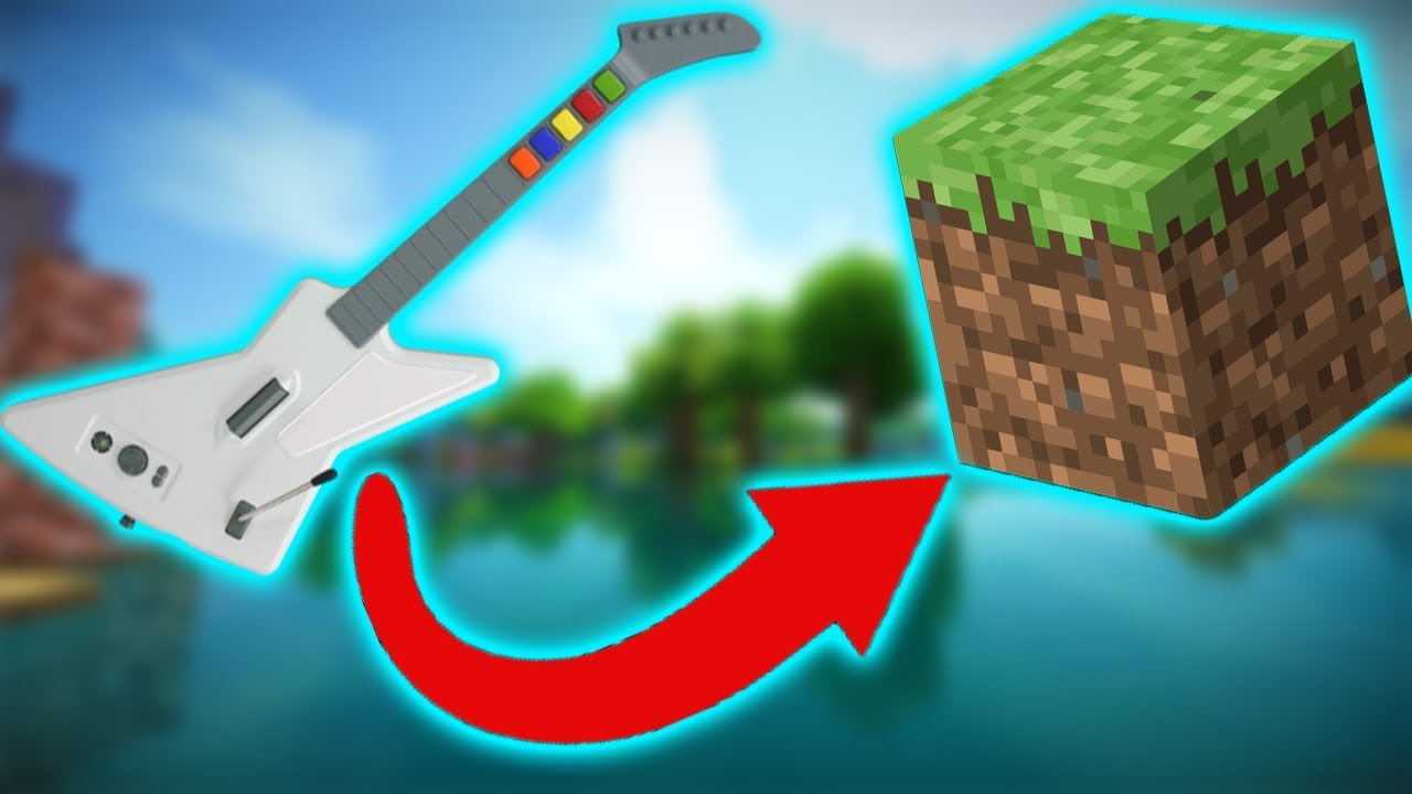 Beating Minecraft With A Guitar (GuitarCraft Episode 1) - YouTube