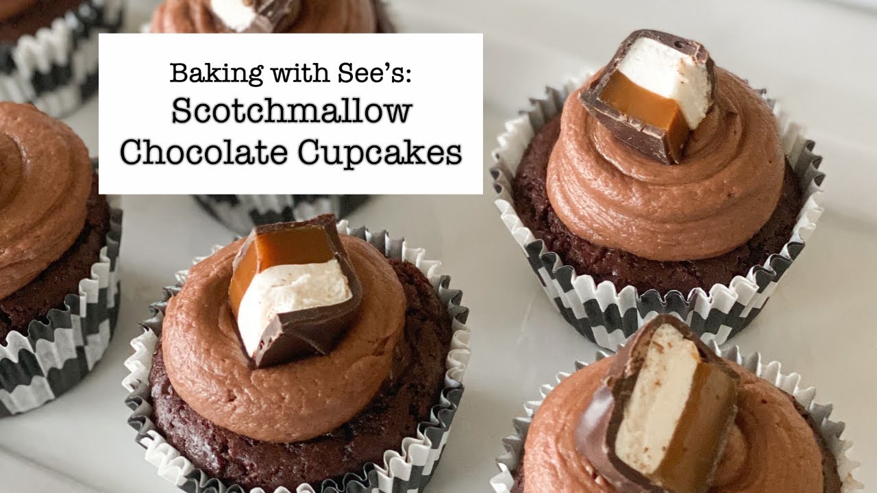 How To: Scotchmallow® Chocolate Cupcakes | See's Candies - YouTube