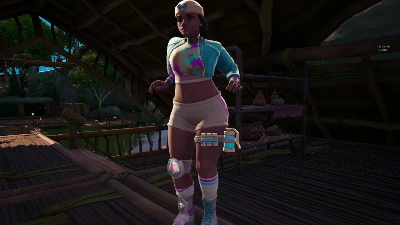 😍 Party Hips By Fortnite Opal Skin 😋 Youtube