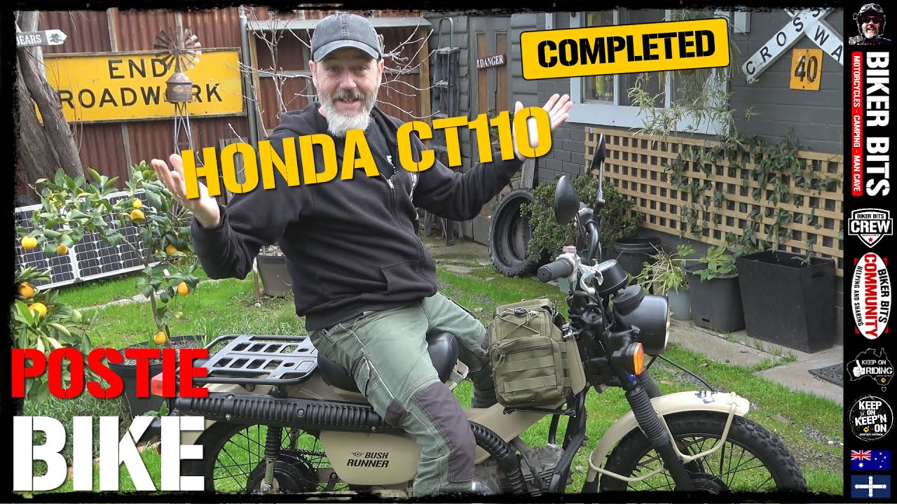 Postie Bike Completed! - YouTube