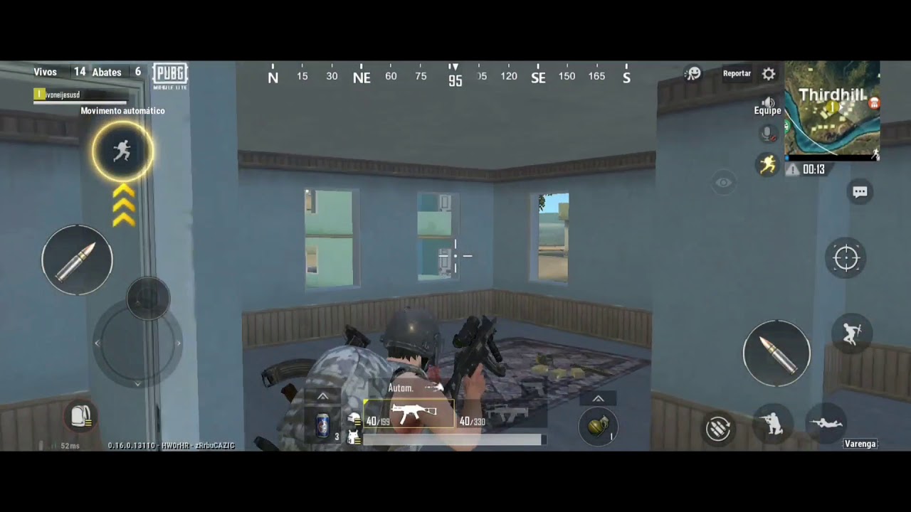 PABG LITE PARTIDA TOP SOLO VS ESQUAD - YouTube