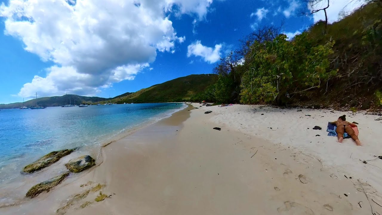 Virgin Islands Beach Walk - Brewers Bay Beach - April 2, 2023 - St ...