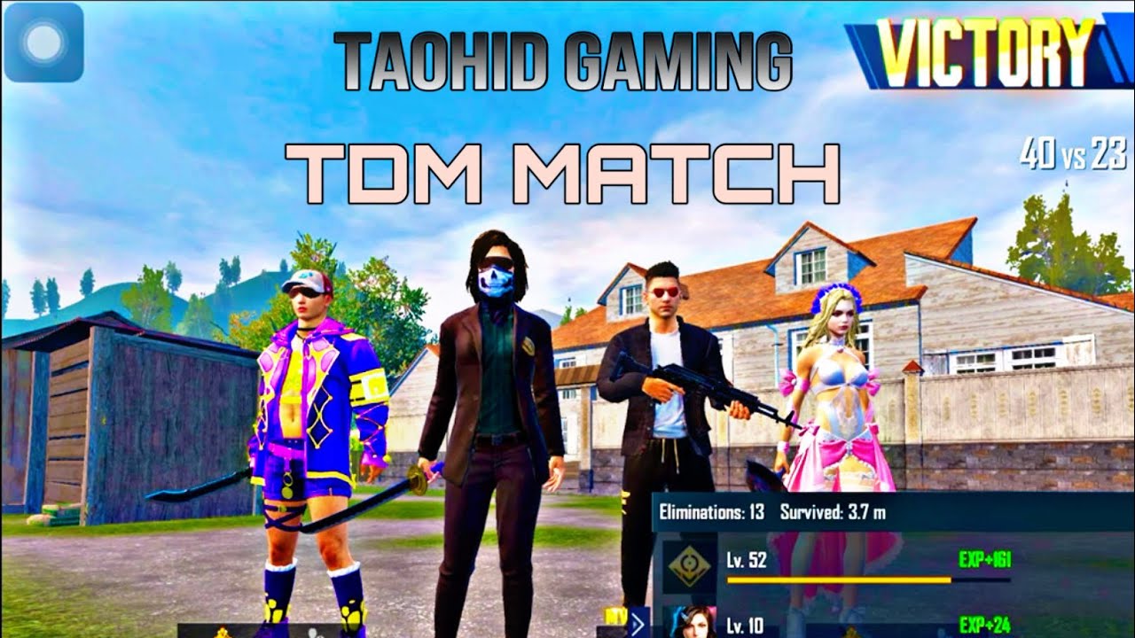 TDM match gameplay with Taohid Gaming - YouTube