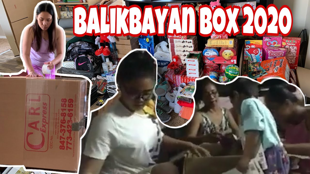 PACKING BALIKBAYAN BOX 2020 | FAMILY UNBOXING BALIKBAYAN BOXES FROM USA ...