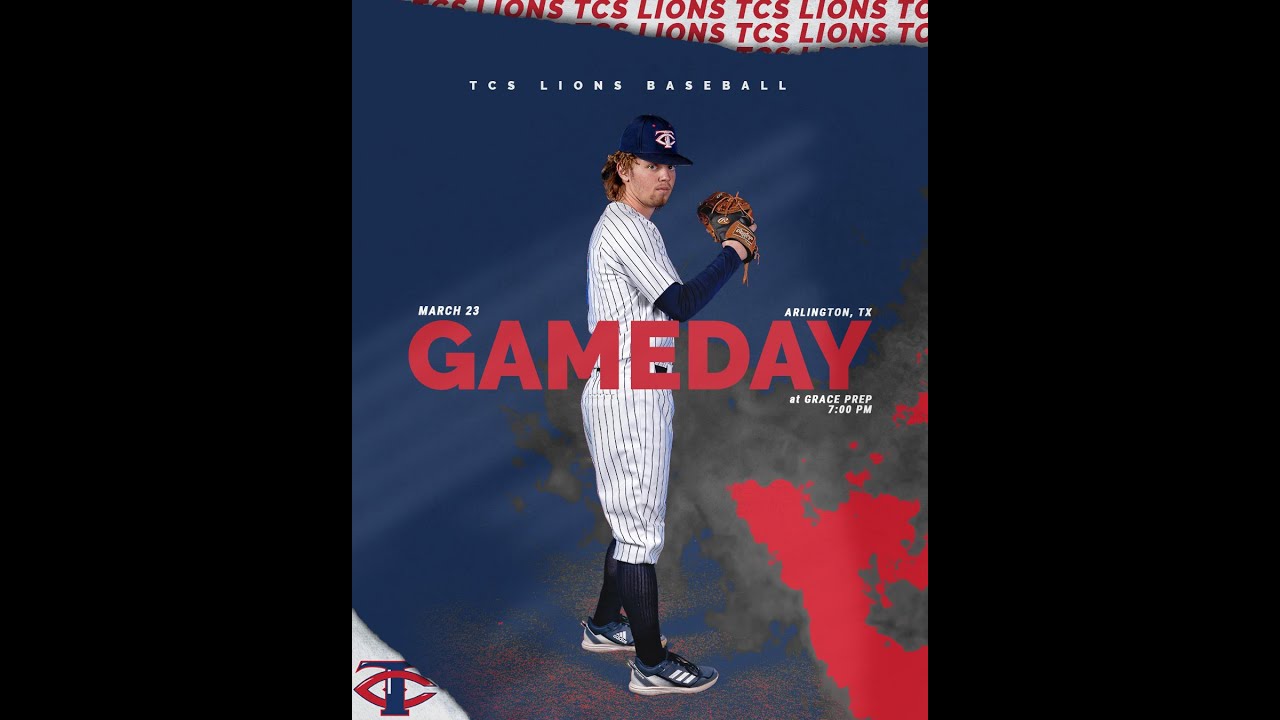 Trinity Christian Baseball @ Grace Prep - YouTube