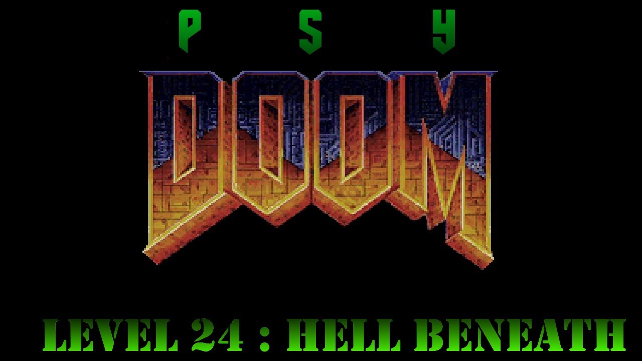 PsyDoom / PSX Doom - Lvl 24 Hell Beneath - (Nightmare) All Secrets ...