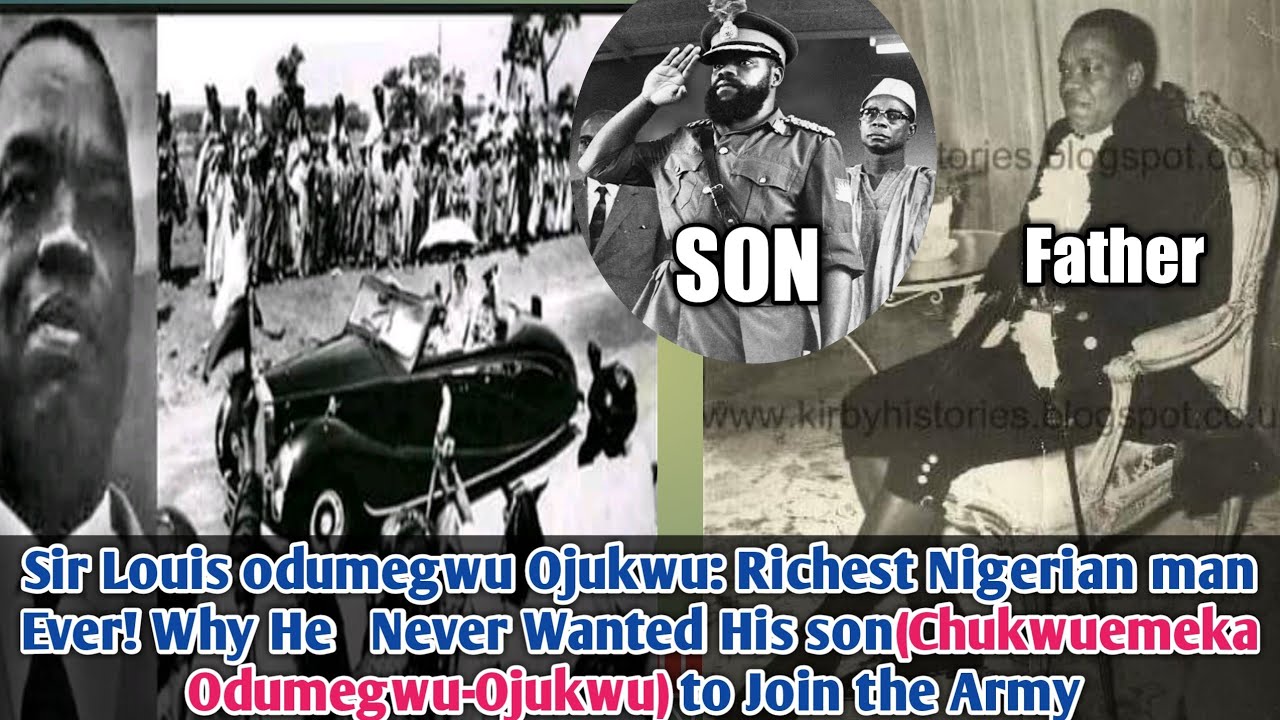 Shocking Untold Story of the First Nigerian Billionaire and Father of Chukwuemeka Odumegwu ...
