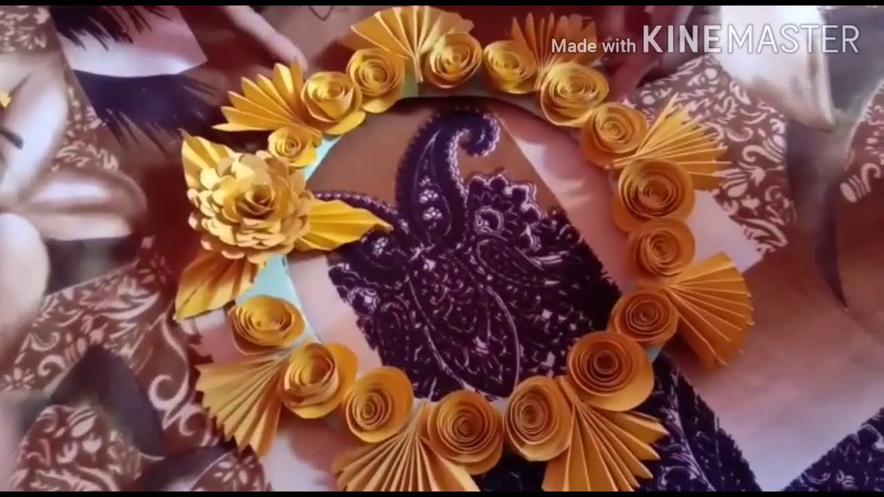 Gulab ke Phool ke design Video - YouTube