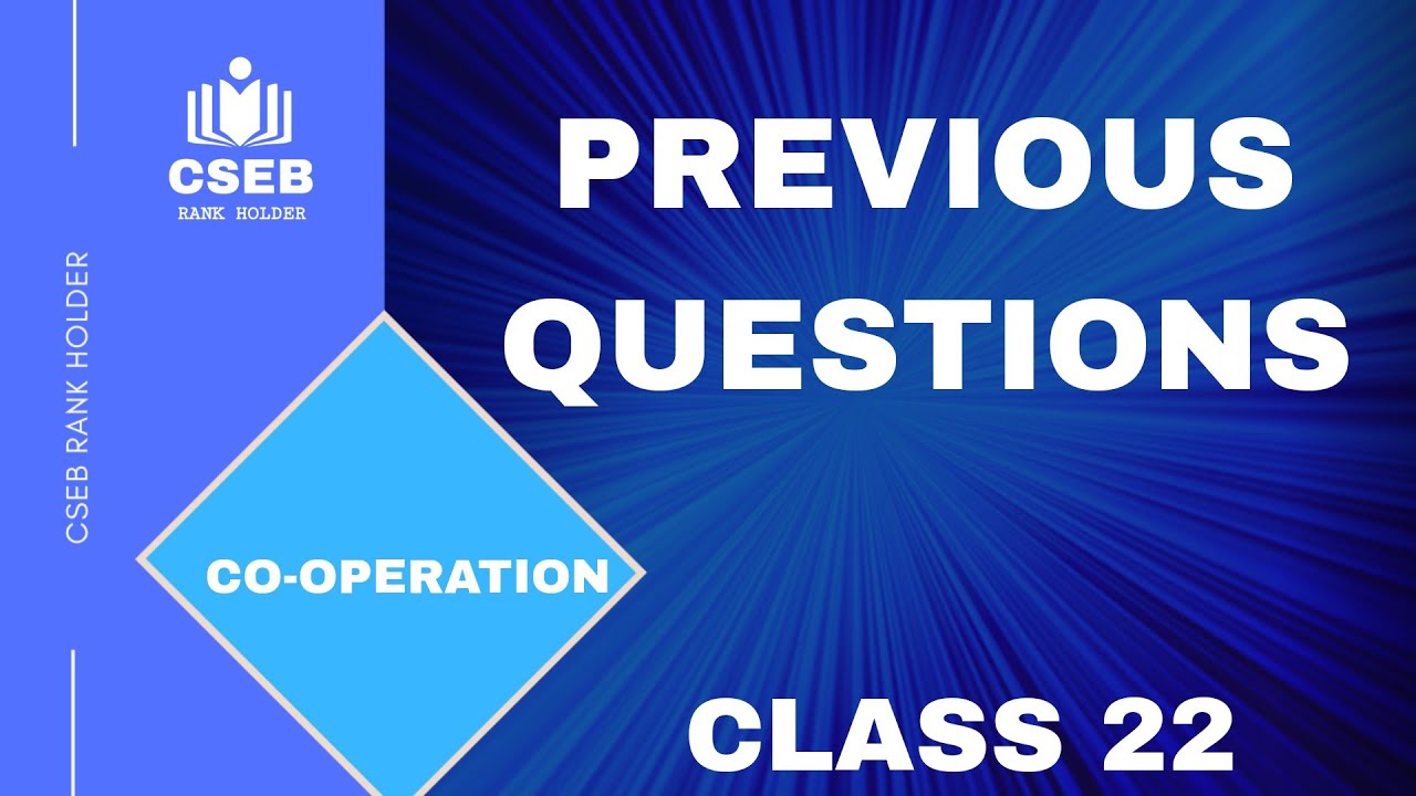PREVIOUS QUESTIONS WITH DETAILED EXPLANATION | CLASS 22 - YouTube