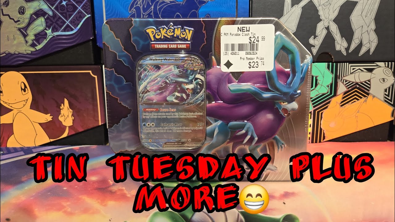 Walking wake Tin Tuesdays - YouTube