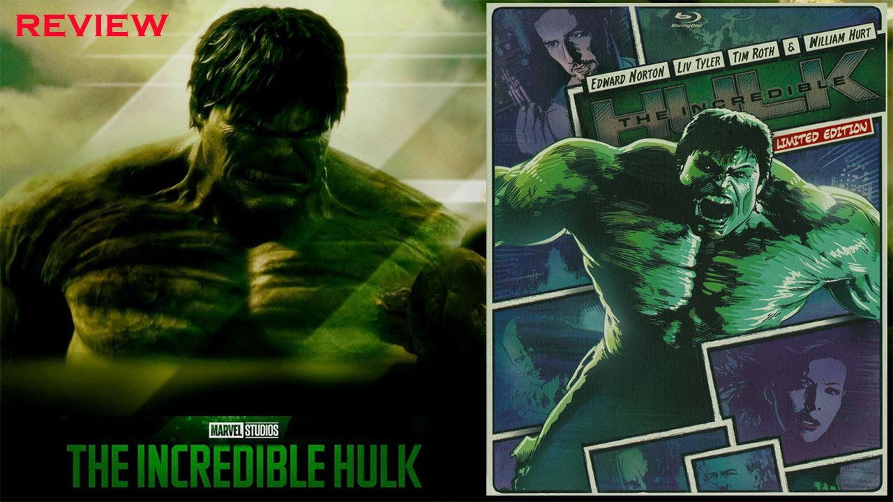 The Incredible Hulk 2008 Limited Edition Blu Ray SteelBook (Review ...