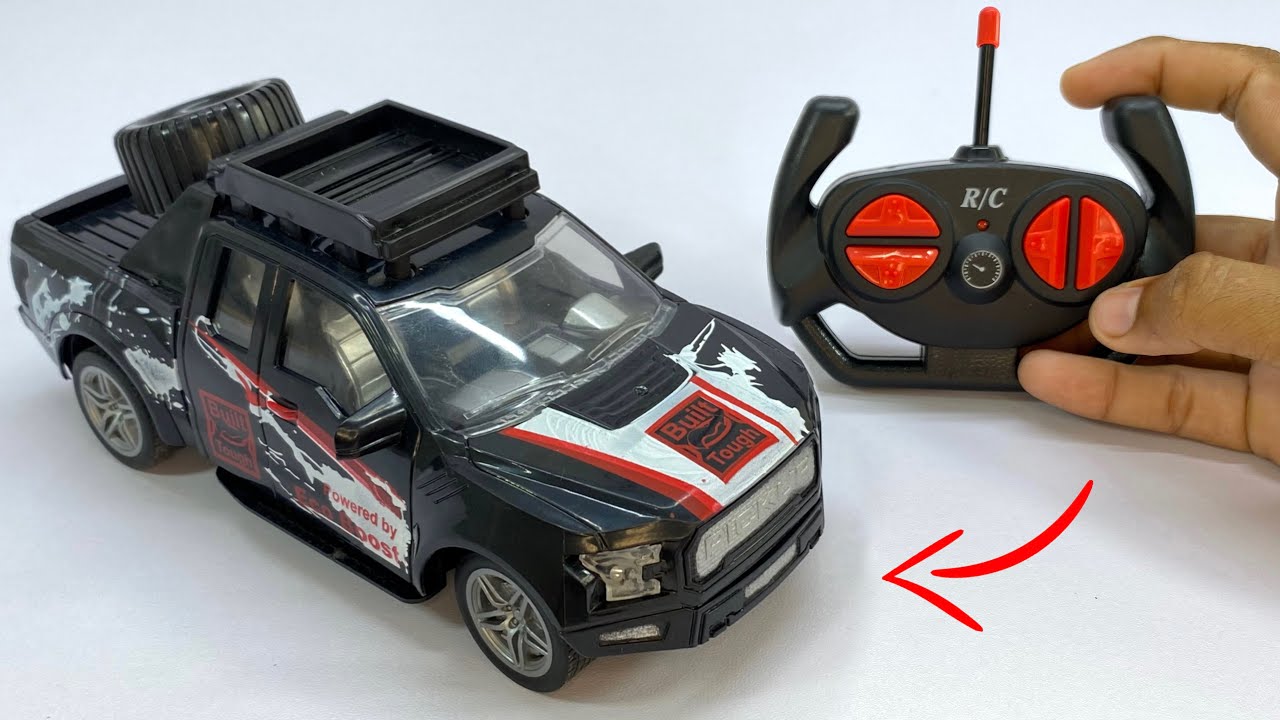 New Toyota, Hilux Remote Control RC Car Unboxing and Testing 😍 #rccars ...