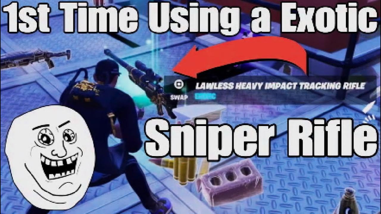 The Exotic Sniper Rifle in Fortnite - YouTube