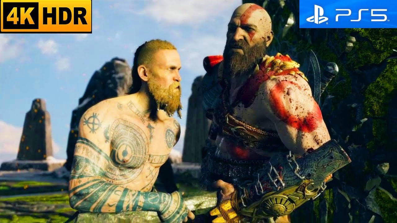 KRATOS DEATH?? BALDUR STABS KRATOS! God of War PS5 Gameplay ...