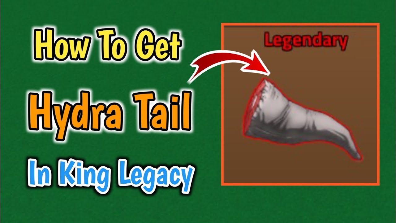 How To Get Hydra Tail In King Legacy Roblox | Halloween Update 7.1 ...