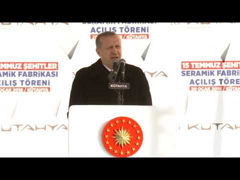 15 Temmuz Şehitler Seramik Fabrikası Açılış Töreni