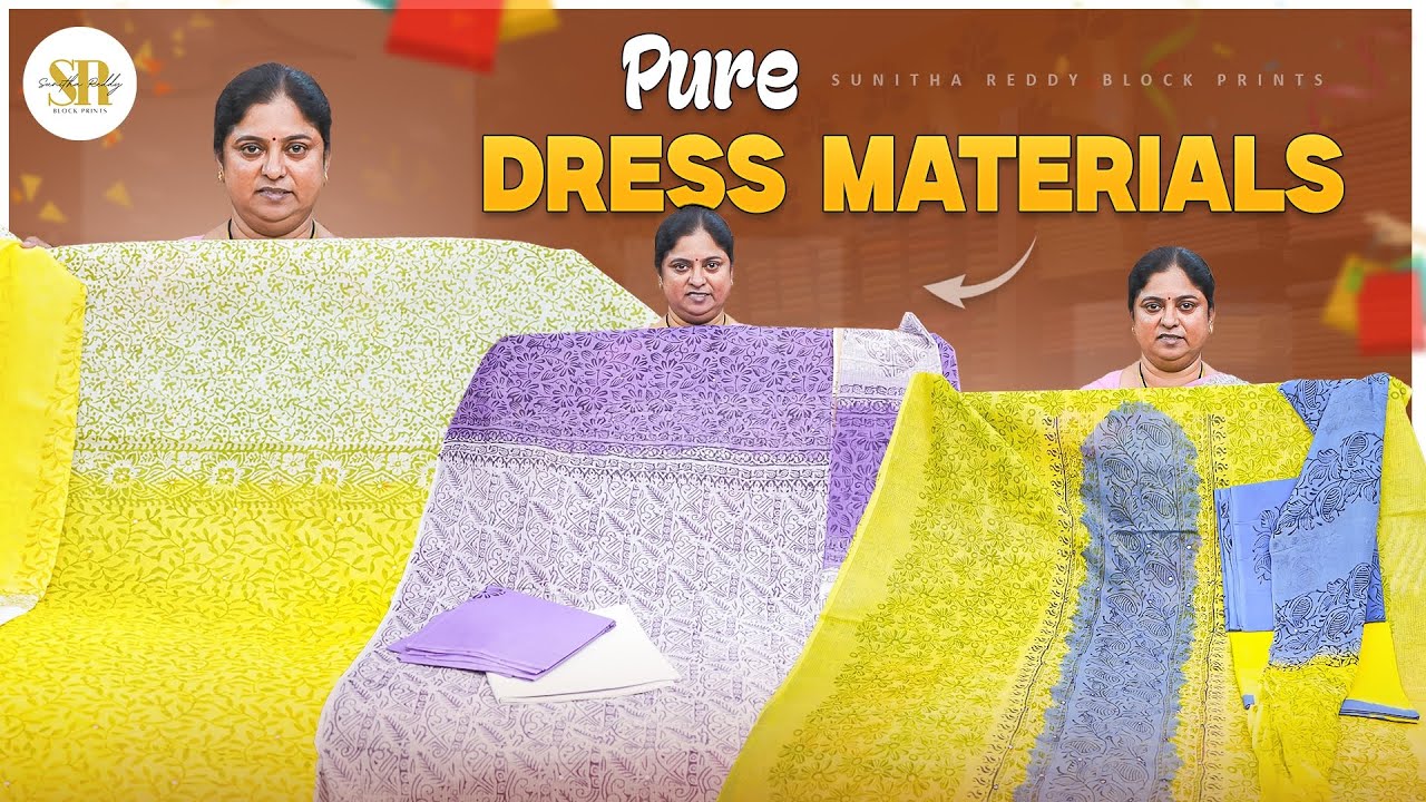 Soft Organdi & Cotton Kota Dresses | By Sunitha Reddy Sarees (Sunitha ...