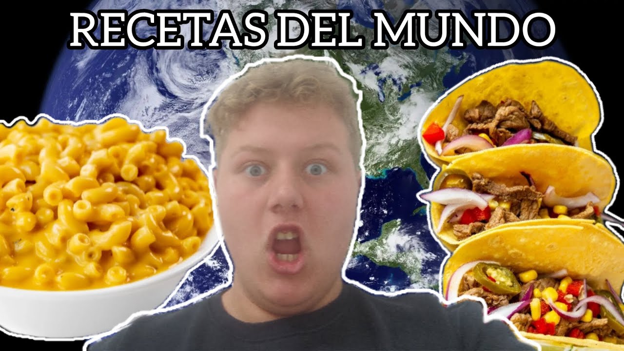 #Receta ¡10 RECETAS DEL MUNDO que no te puedes PERDER! - YouTube
