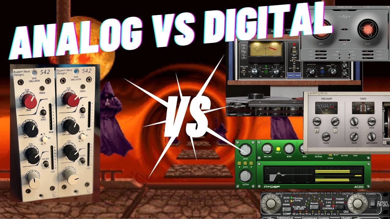 Tape Machine Battle! | Rupert Neve 542 vs Taip, Tape Face, Analog ...