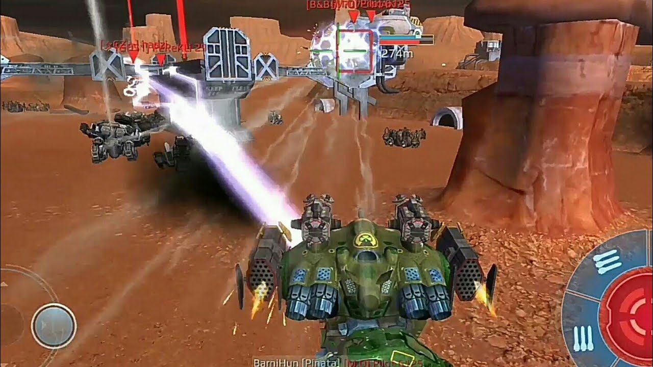 War Robots:- Griffin VS Fujin_Griffin Orkan/Pinata || War Robots 2017 ...
