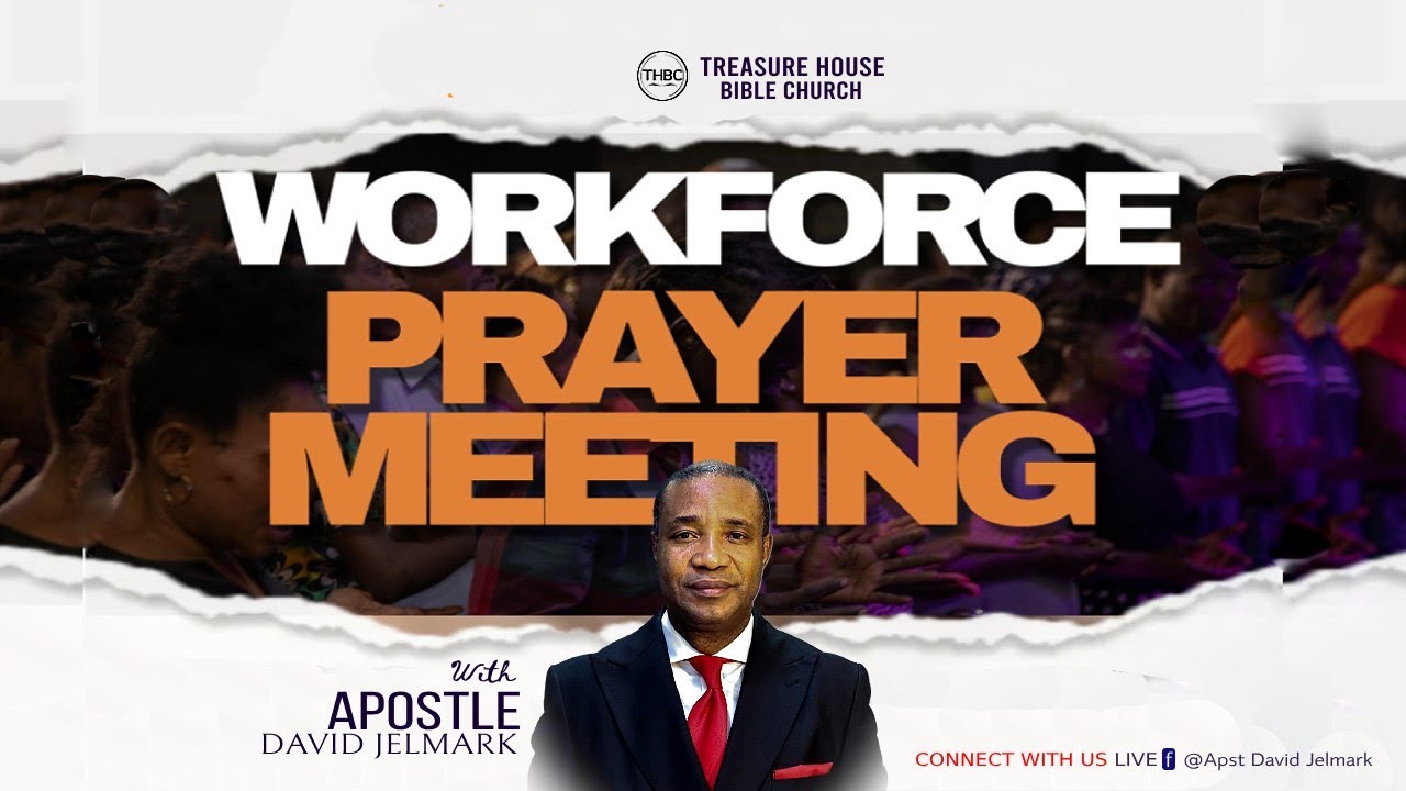WORK FORCE PRAYER MEETING // TREASURE HOUSE BIBLE CHURCH // 24-05-2025 ...