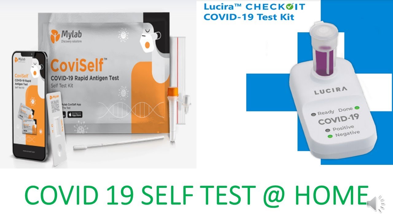 COVID 19 SELF TEST @ HOME: Rapid Covid 19 Home Test Kits - Uses ...