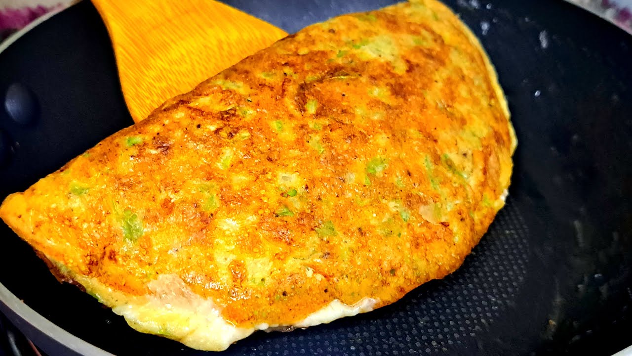 Extremely soft and fluffy omelette made with 2 eggs ️Delicious and Melt ...